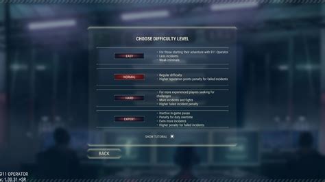 Game Difficulty Levels