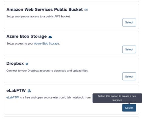 Elabftw Integration Galaxy Community Hub