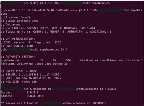Unable To Connect To Supabase Supabase