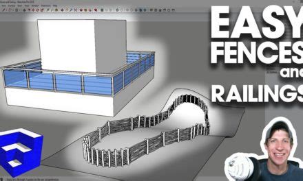 QUICK GLASS BUILDINGS In SketchUp With Curviloft And Lattice Maker