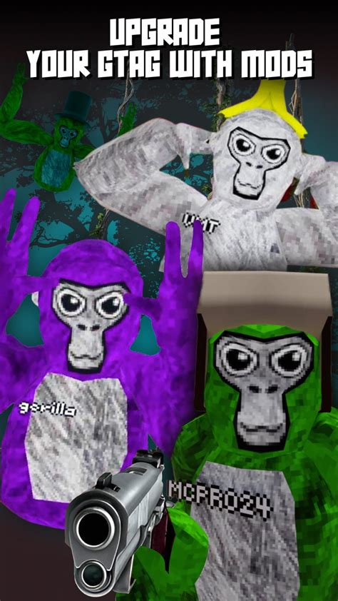 iPhone için Mods Maps Skins Gorilla Tag İndir