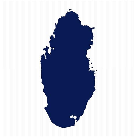 flat simple qatar vector map 25843792 vector art at vecteezy