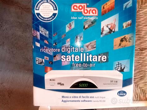 Decoder Satellitare Marca Cobra Lince Free To Air Audiovideo In