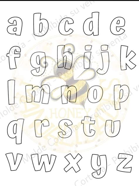 Moldes De Letras Para Imprimir Artofit