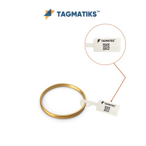 Tagmatiks Pre Printedpre Encoded On Metal Rfid Labels Tamper Evident