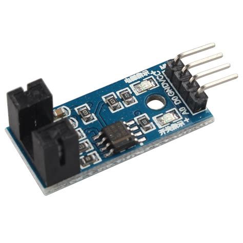 Haljia Lm393 Comparator Speed Sensor Detection Module Lm393 Chip Slot Motor Measuring Compatible