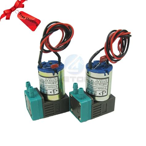 Letop 잉크젯 프린터 예비 부품 3 개 솔벤트 프린터 펌프 3w 24v Dc Jyy 100ml 200ml 소형 Jyy