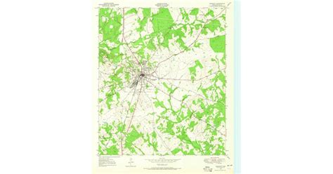 1950 Map Of Crockett Tx — High Res Pastmaps