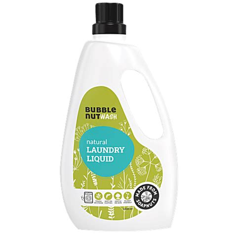 Buy Bubblenut Wash Natural Liquid Laundry Detergent 1 L Online At Best