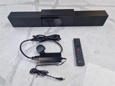 POLYCOM POLY STUDIO P009 4K HD USB Video Conference Soundbar P N 2201 85308 001 208 71