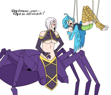 Rule 34 2girls Animated Avian Big Belly Big Breasts Blue Hair Breasts Claws Clothes Clothing