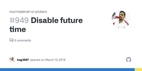 Disable Future Time · Issue 949 · Muimaterial Ui Pickers · Github