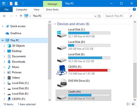 How To Check Free Hard Drive Space In Windows