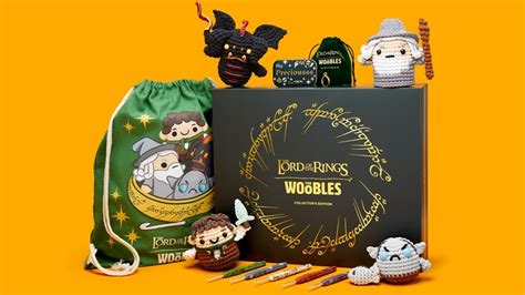 The Woobles Launches Adorable Lord Of The Rings Crochet Kits GameSpot