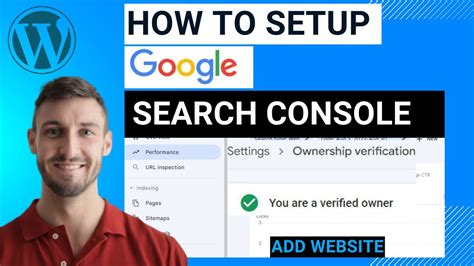 How to Set Up Google Search Console and Google Analytics for Your WordPress Website - YouTube