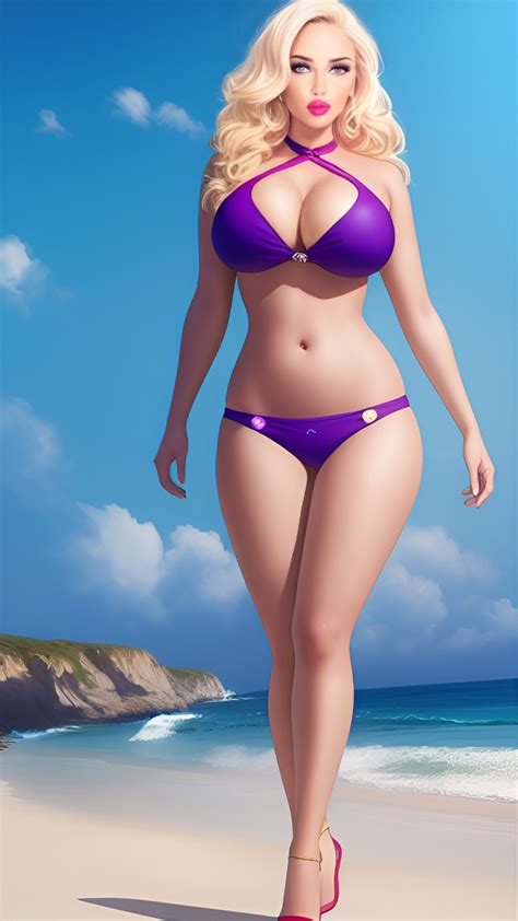Beautiful Blonde Beach Bimbo By Loki 667 On Deviantart
