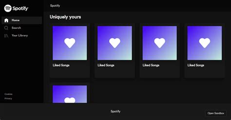 Spotify Ui Codesandbox