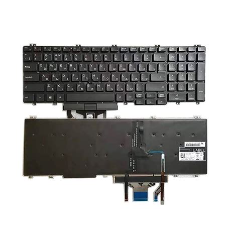 Laptop Keyboard For Dell Latitude 5500 5501 5510 5511 For Precision 3540 3541 3550 3551 0tn6p6