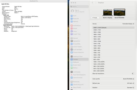 How Do I Present The Hidpi Scaling Setting “scaled” In My Mac With My Benq 2k Monitor And Make How Do I Present The Hidpi Scaling Setting “scaled” In My Mac With My Benq 2k Monitor And Make