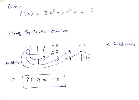 Solved Use Synthetic Division Course Hero