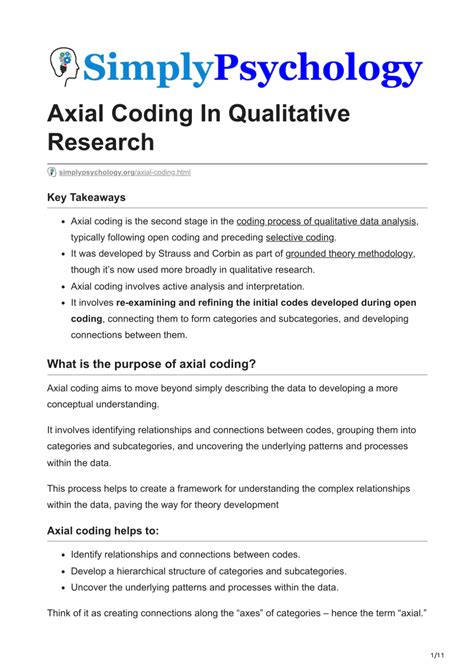 Pdf Axial Coding In Qualitative Research Axial Codinghtml