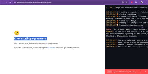folium error in streamlit app community cloud streamlit