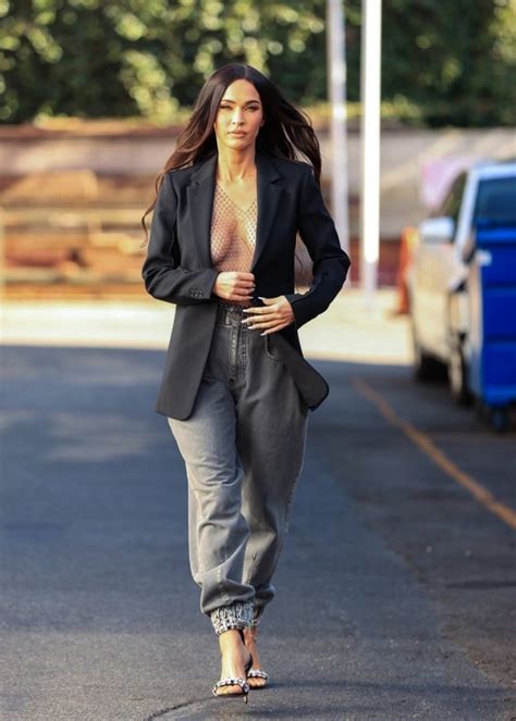 Megan Fox In Naked Diamond Mesh Top 20 Photos The Fappening