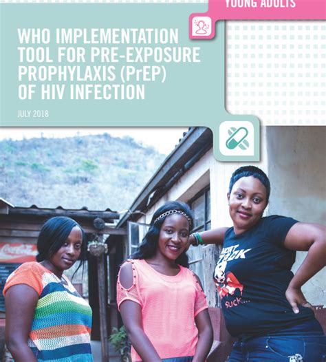 Who Implementation Tool For Pre Exposure Prophylaxis Prep Of Hiv Infection Prepwatch