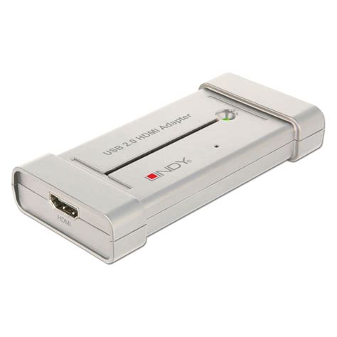 USB 2.0 to HDMI Adapter Supports Full HD 1080p Video