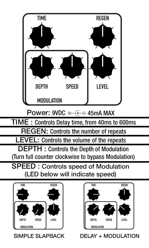 Keeley Mag Echo Modulated Tape Delay Pedal Axe Palace