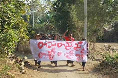 ယင်းမာပင် ဆားလင်းကြီး ရွာပေါင်းစုံ သပိတ် စစ်ကြောင်း ဖက်ဆစ် စစ်တပ် တော်လ