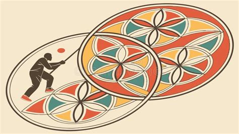 Person Connecting Geometric Shapes Collaboration And Problemsolving Abstract Vector Design