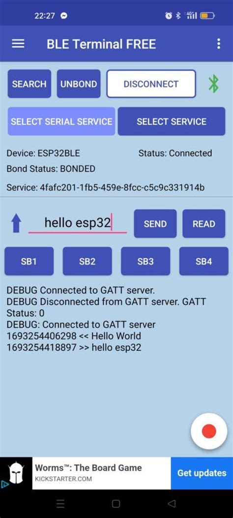 BLE Communication With ESP32 AranaCorp