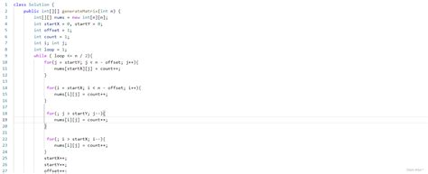 代码随想录训练营第二天977有序数组的平方 ，209长度最小的子数组 ，59螺旋矩阵ii Csdn博客
