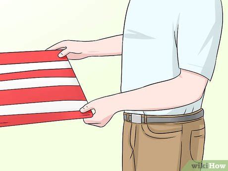 How To Fold A Flag Into A Triangle 11 Steps With Pictures