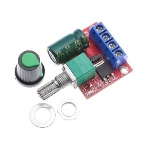 Mini Pwm 12v Dc Motor Speed Controller Module Dc Dc Adjustable Speed