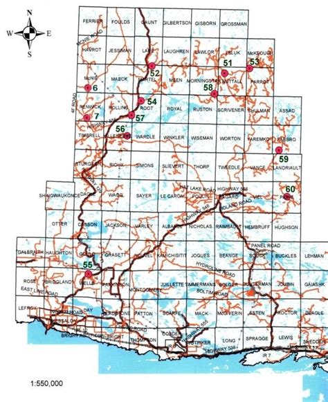 Nsifa Northshore Forest Evacuation Sites Sault Ste Marie District