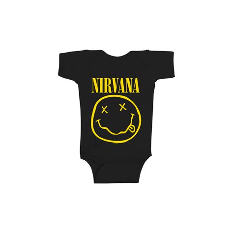 Nirvana Smiley Onesie Nirvana Official Store