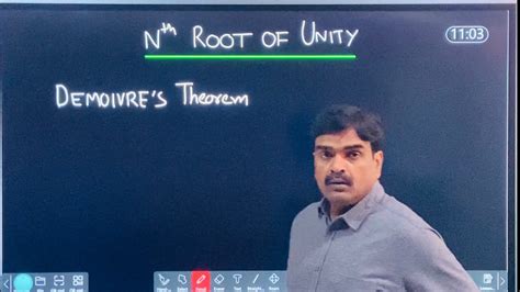 class 11 12॥complex numbers 08॥nth root of unity use of demoivre s