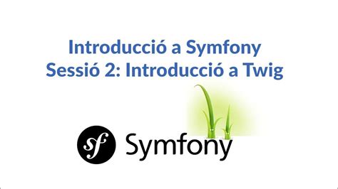 Introducció A Symfony 64 Twig Youtube