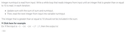 Solved Integer Numinput Is ﻿read From Input Write A While