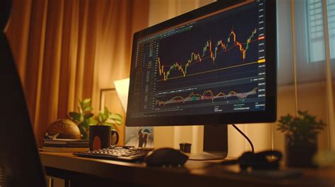 Premium Photo A Computer Monitor With A Graph Showing The Graph Of Graph Graph