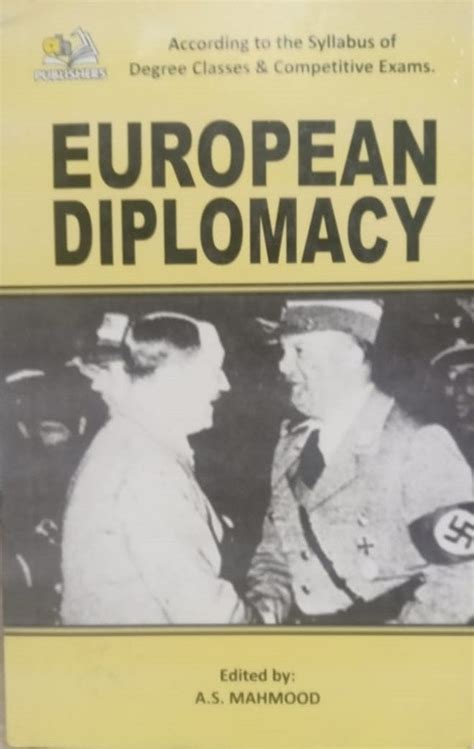 European Diplomacy For Css Pms Pcs And Ohter Exams By A S Mehmood
