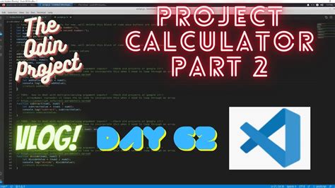 The Odin Project Vlog Day 62 Coding For Beginners Javascript