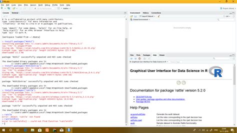 Unable To Install Rattle On Windows 10 Despite Multiple Attempts