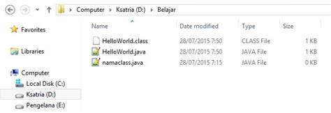Cara Menjalankan Program Java Di Command Prompt Ksatria Pengelana