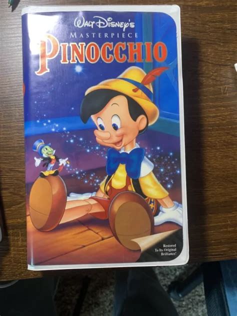Walt Disney Pinocchio Vhs Eur 374 Picclick Fr