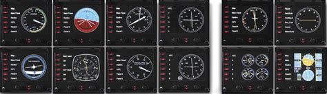 Logitech Flight Instrument Panel Professional Simulation Lcd Multi Instrument Controller 945