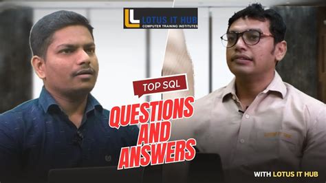 Top 10 Sql Interview Question Sql Interview Questions And Answers