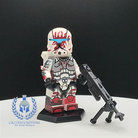Clone Commando Sev Custom UV Printed Pop Culture Customs Series NEW Figure Miniature Custom TOY